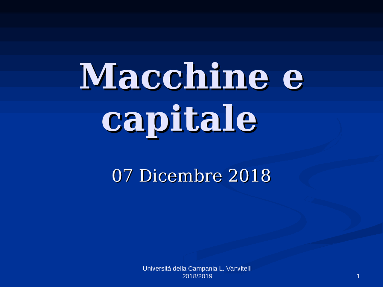 Macchine Seconda Parte Perla Critica Docsity