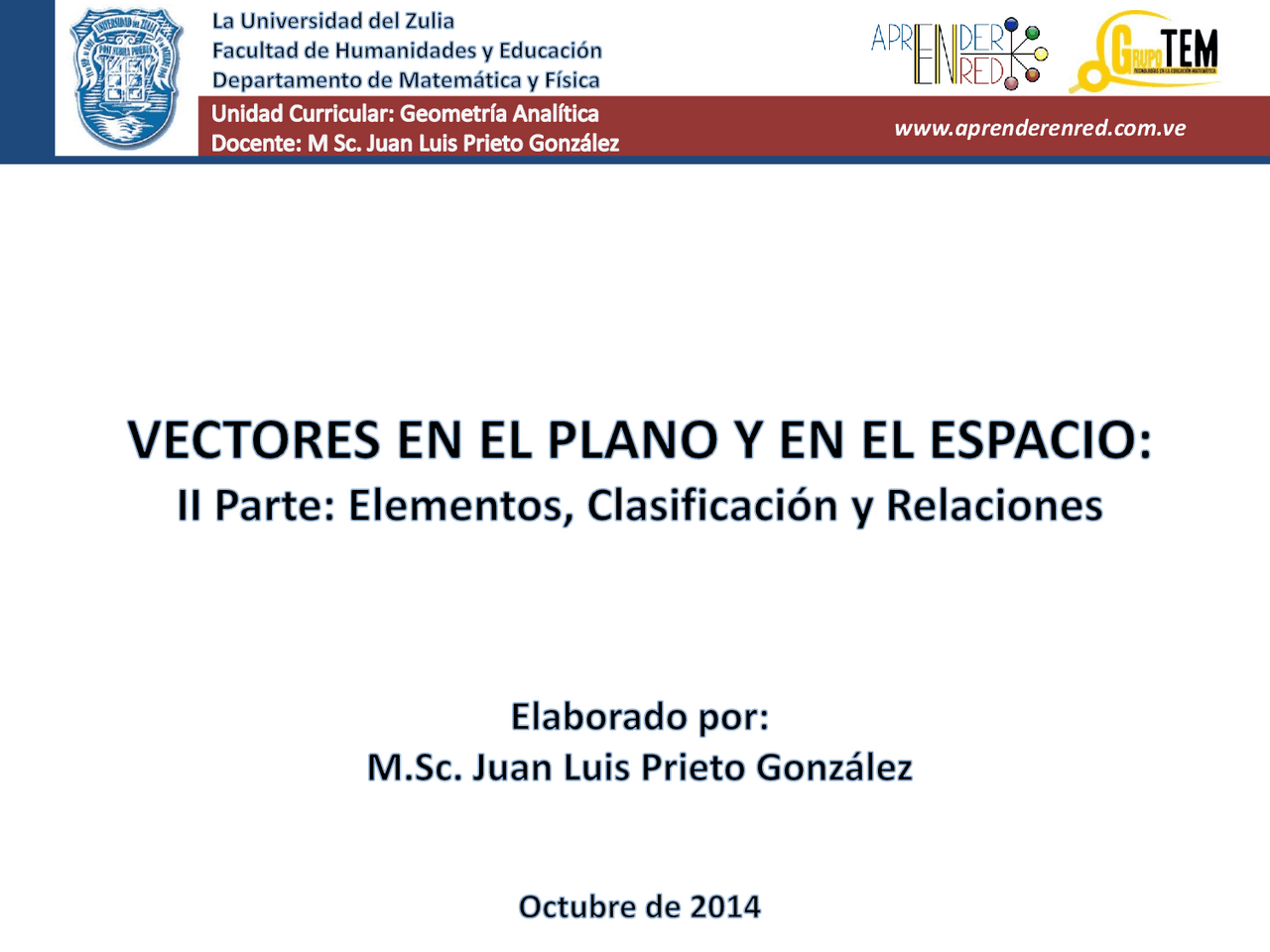 Clasificacion de los vectores - Docsity