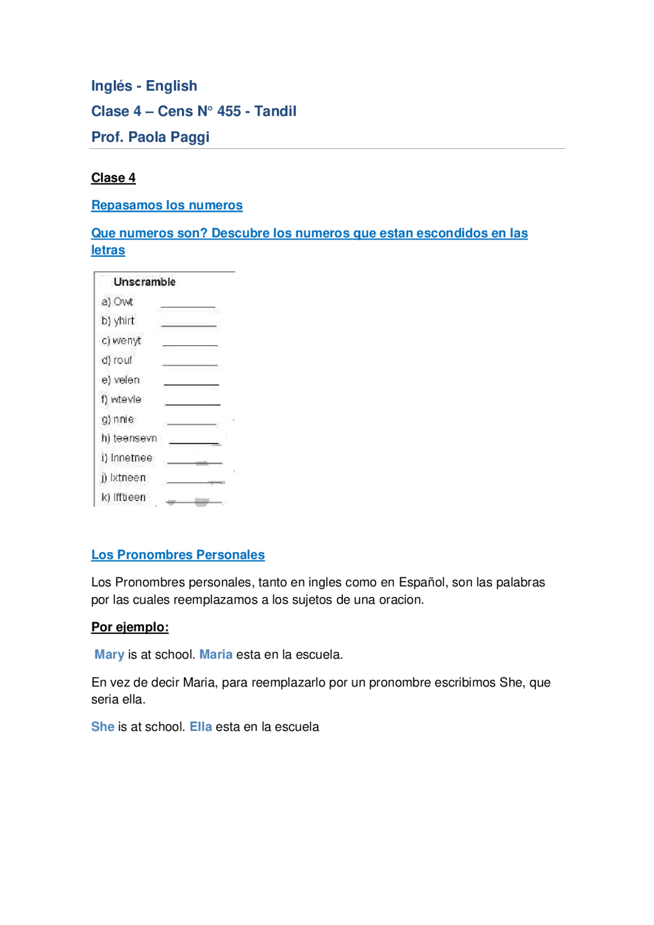 Apuntes De Ingles 2021 Docsity