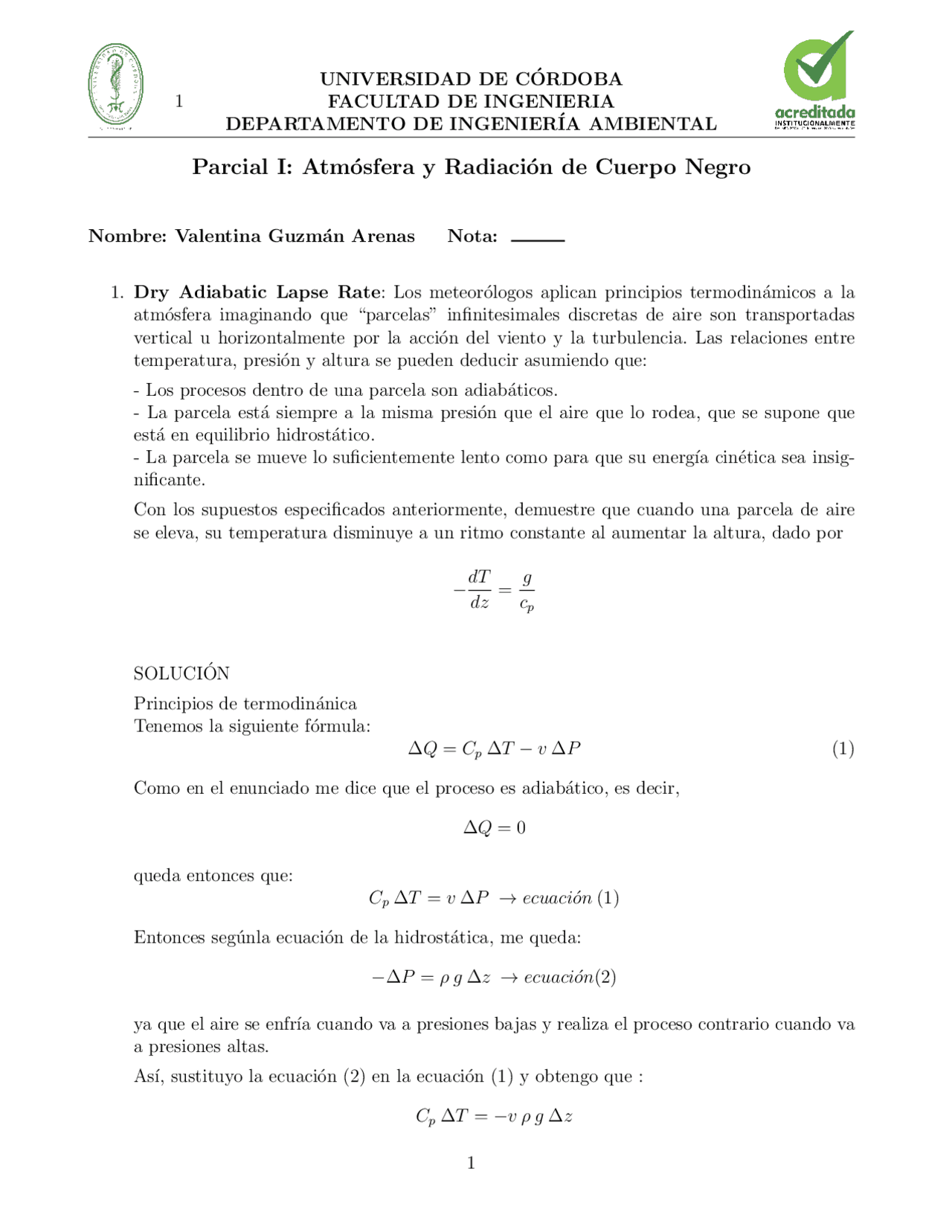Ejercicios propuestos para resolver - Docsity
