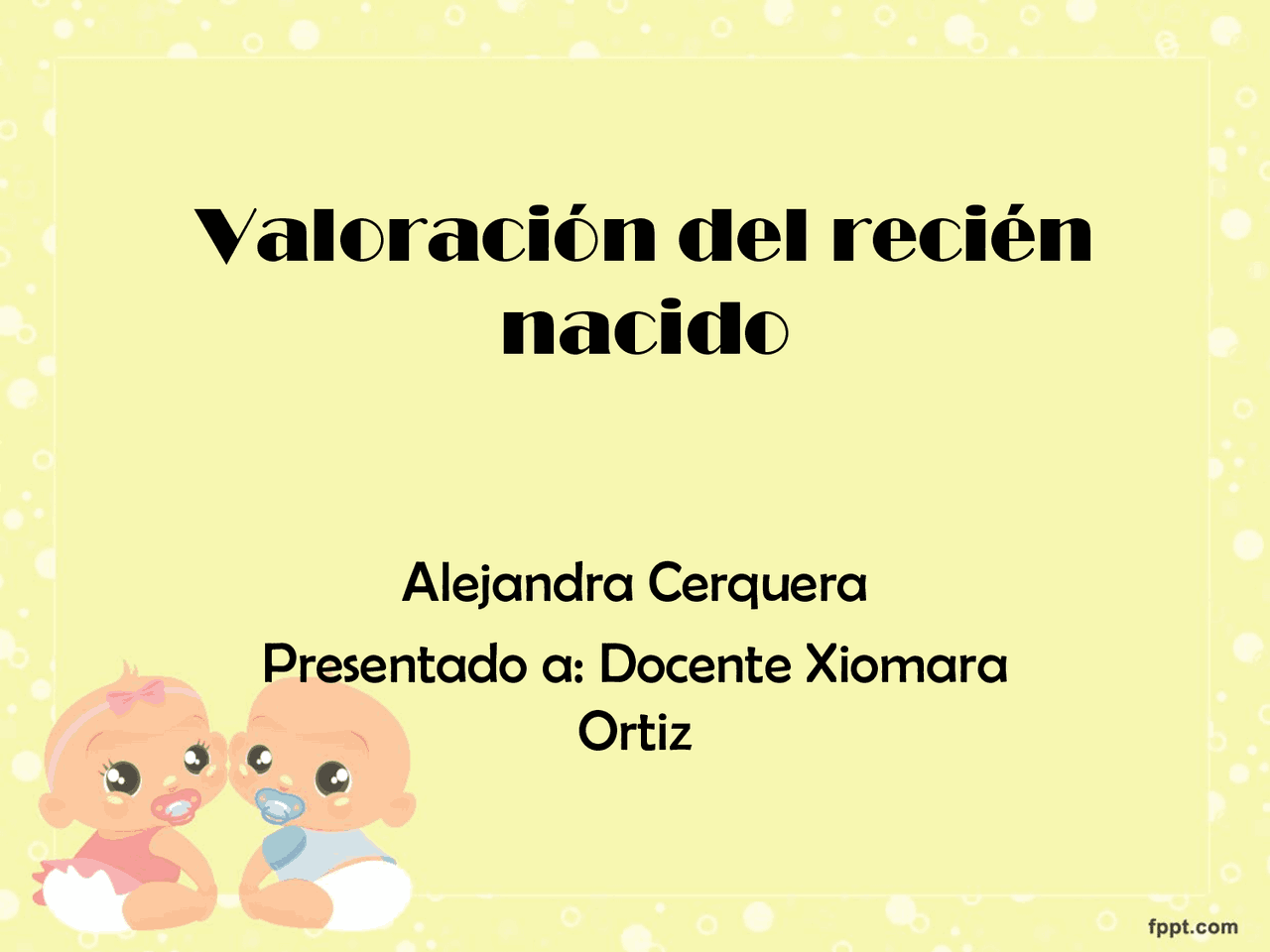 Valoracion Del Recien Nacido Docsity