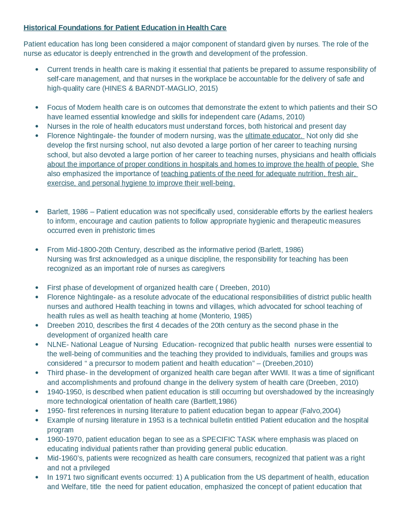 Notes for nursing for nursing students | Lecture notes Public Health ...