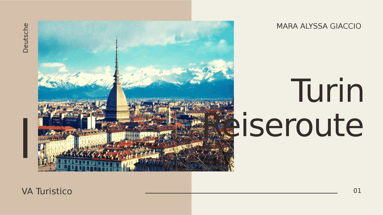 Itinerario Torino Tedesco - Docsity