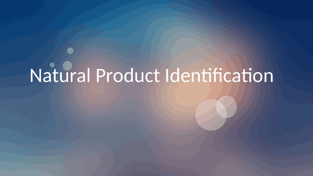 Natural Product Identification - Docsity