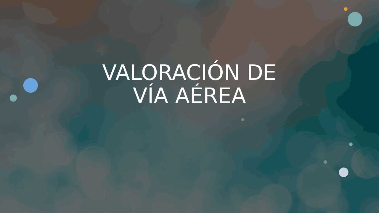 ValoraciÓn De Via AÉrea En AnestesiologÍa Esquemas De Anestesiologia