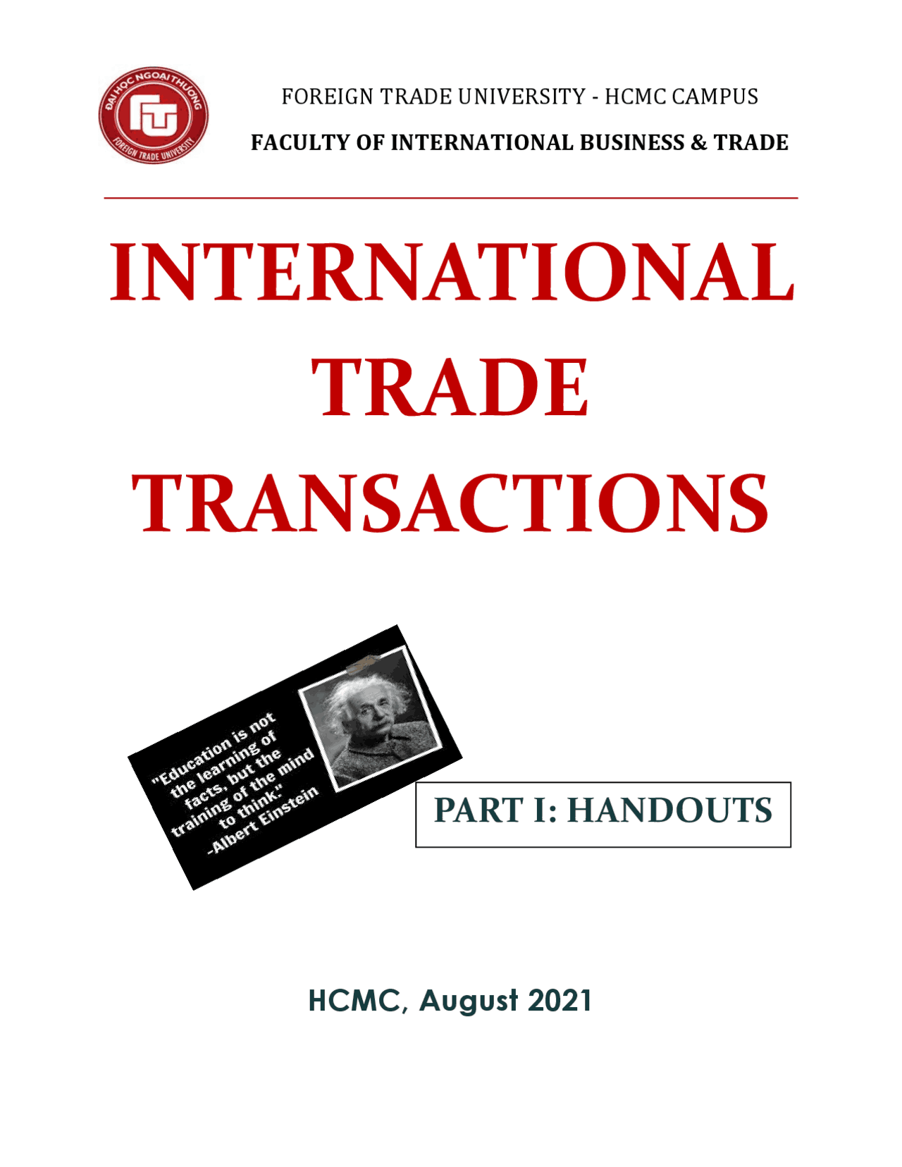 01 Handouts 01 Handouts Docsity