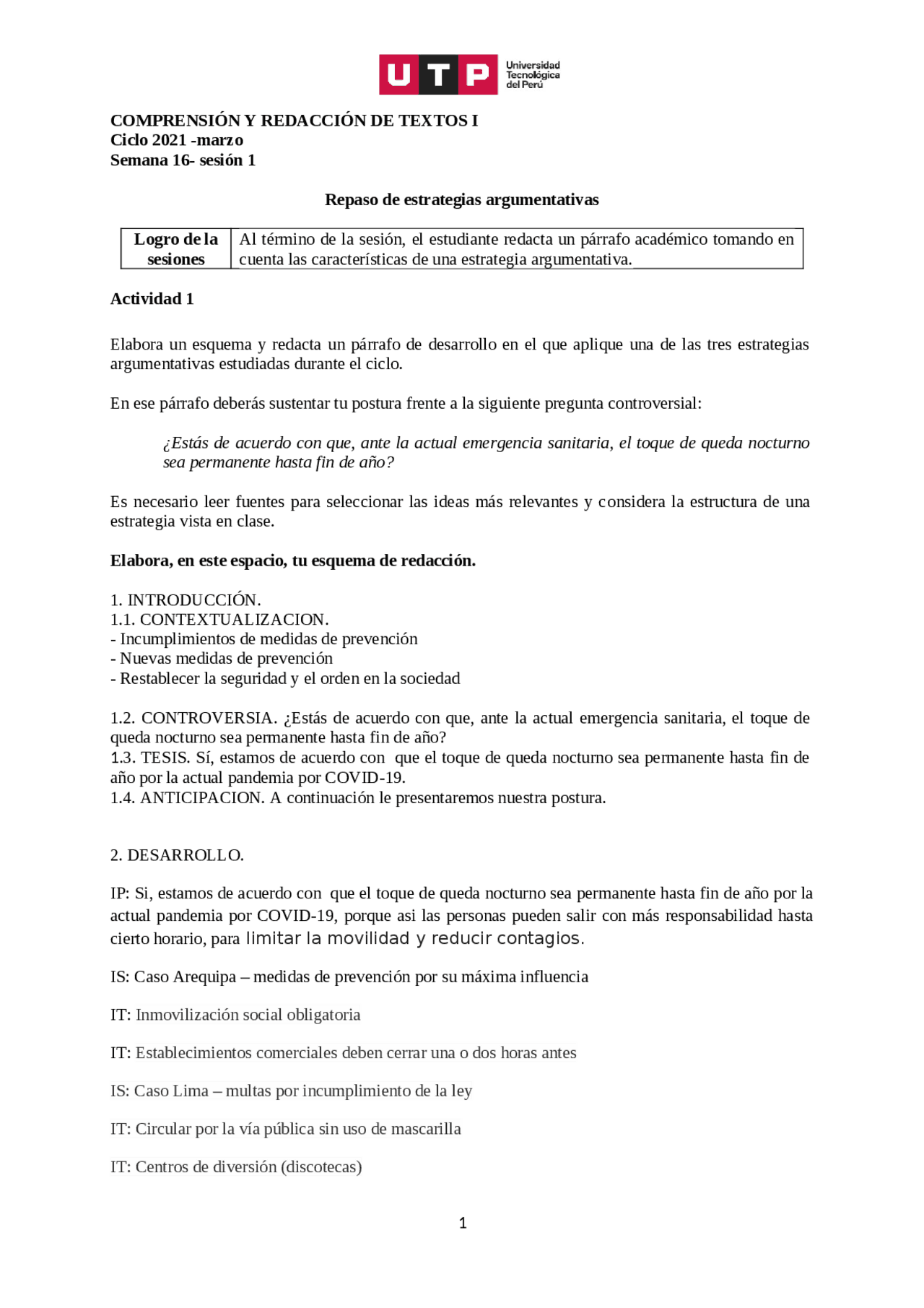 Practica De Comprensión Y Redacción Ejercicios De Redacción De