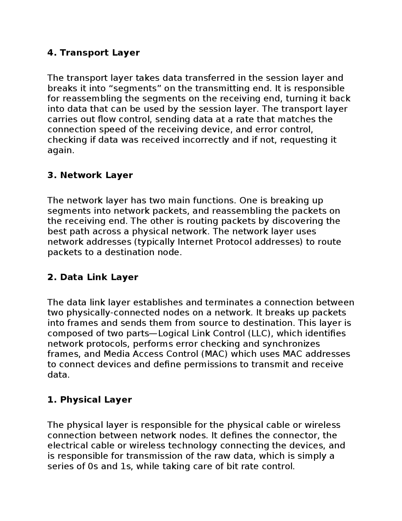 Computer Systems Protocols And Interfaces Docsity