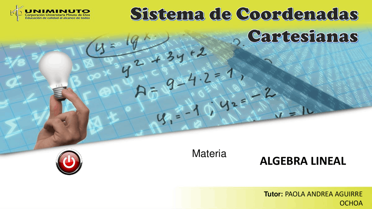 Algebra Lineal Uniminuto Docsity