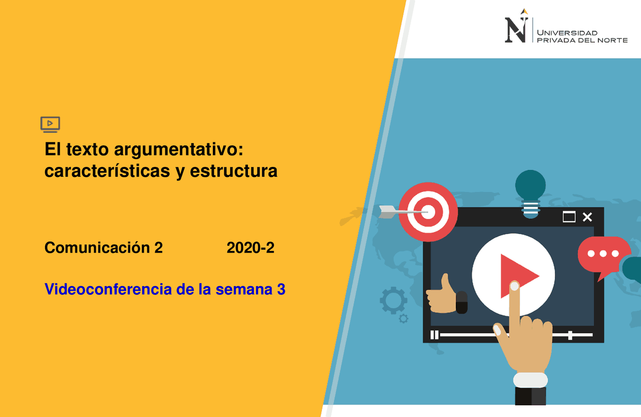 EL TENXTO ARGUMENTATIVO Y SUS CARACTERISTICAS - Docsity