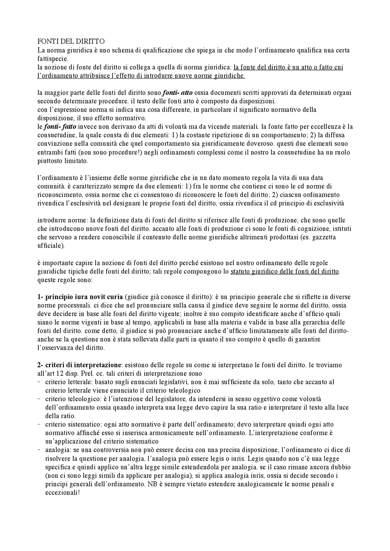 Dispensa Modulo 2 Diritto Pubblico Prof Massa Uni Cattolica Docsity