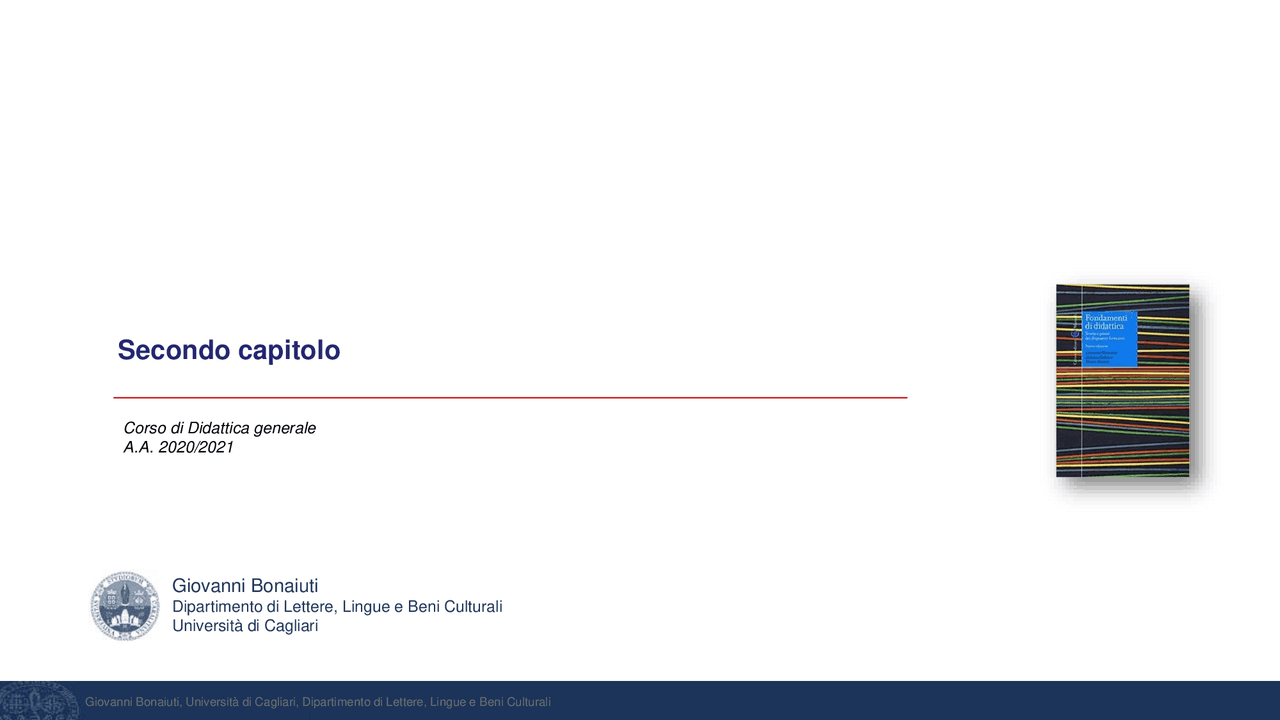 Didattica Scienze Delleducazione Docsity