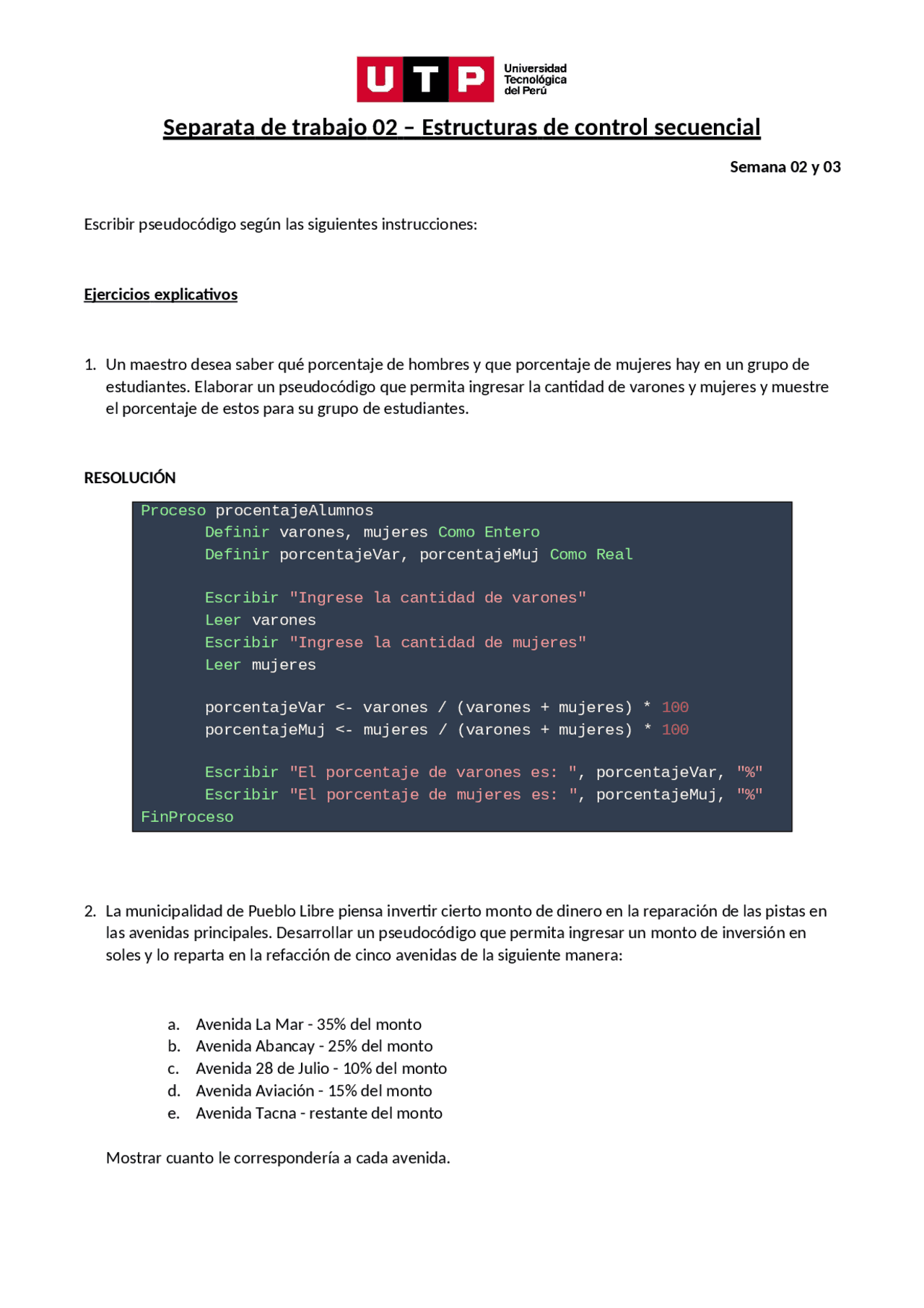 Principios De Algoritmos Docsity