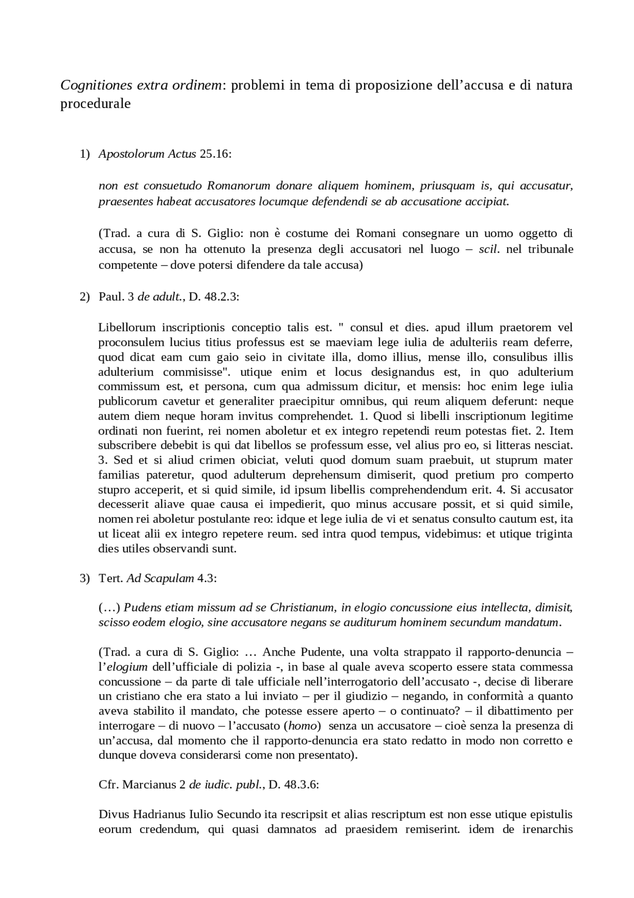 Fonti Di Diritto Romano Docsity