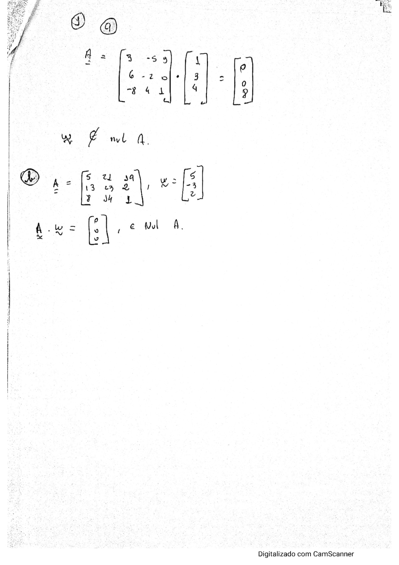 Álgebra Linear - Primeira Parte - Docsity