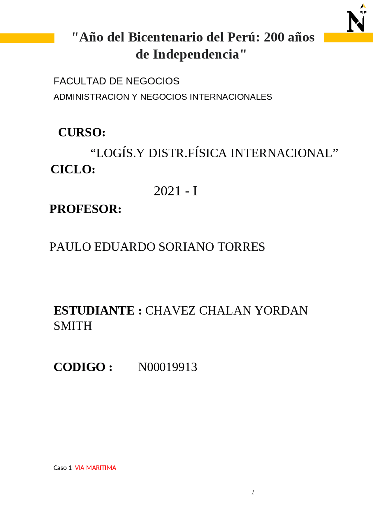 Ejercisios De Fletes Ejercicios De Logística Docsity