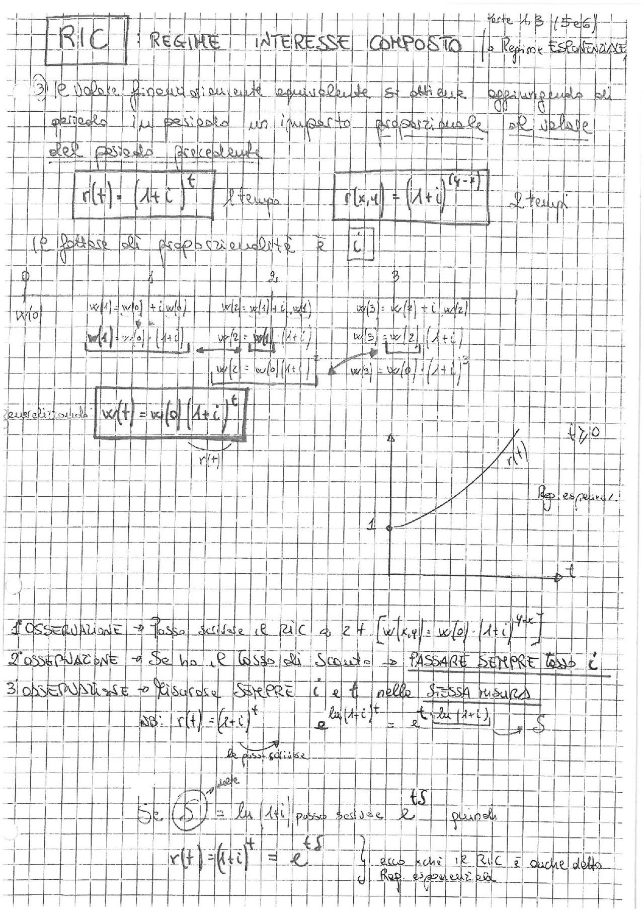 Matematica Finanziaria Docsity