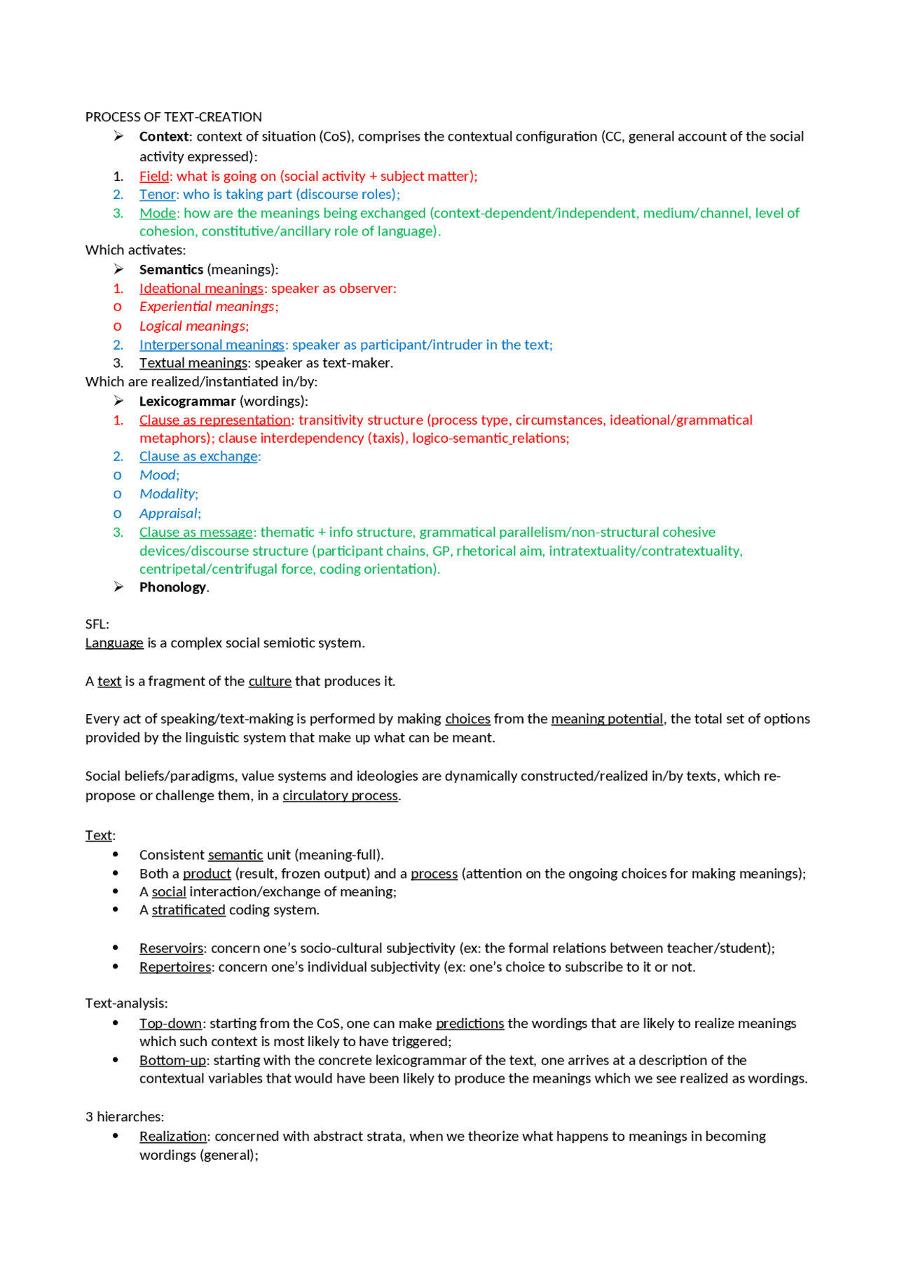 Lingua E Linguistica Inglese 3 Appunti Di Linguistica Inglese Docsity