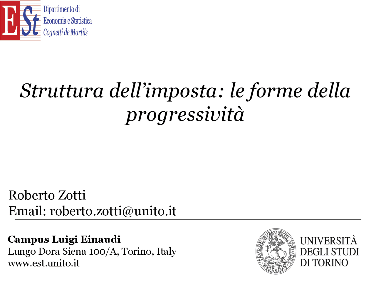 Le Forme Progressive Delle Imposte Docsity