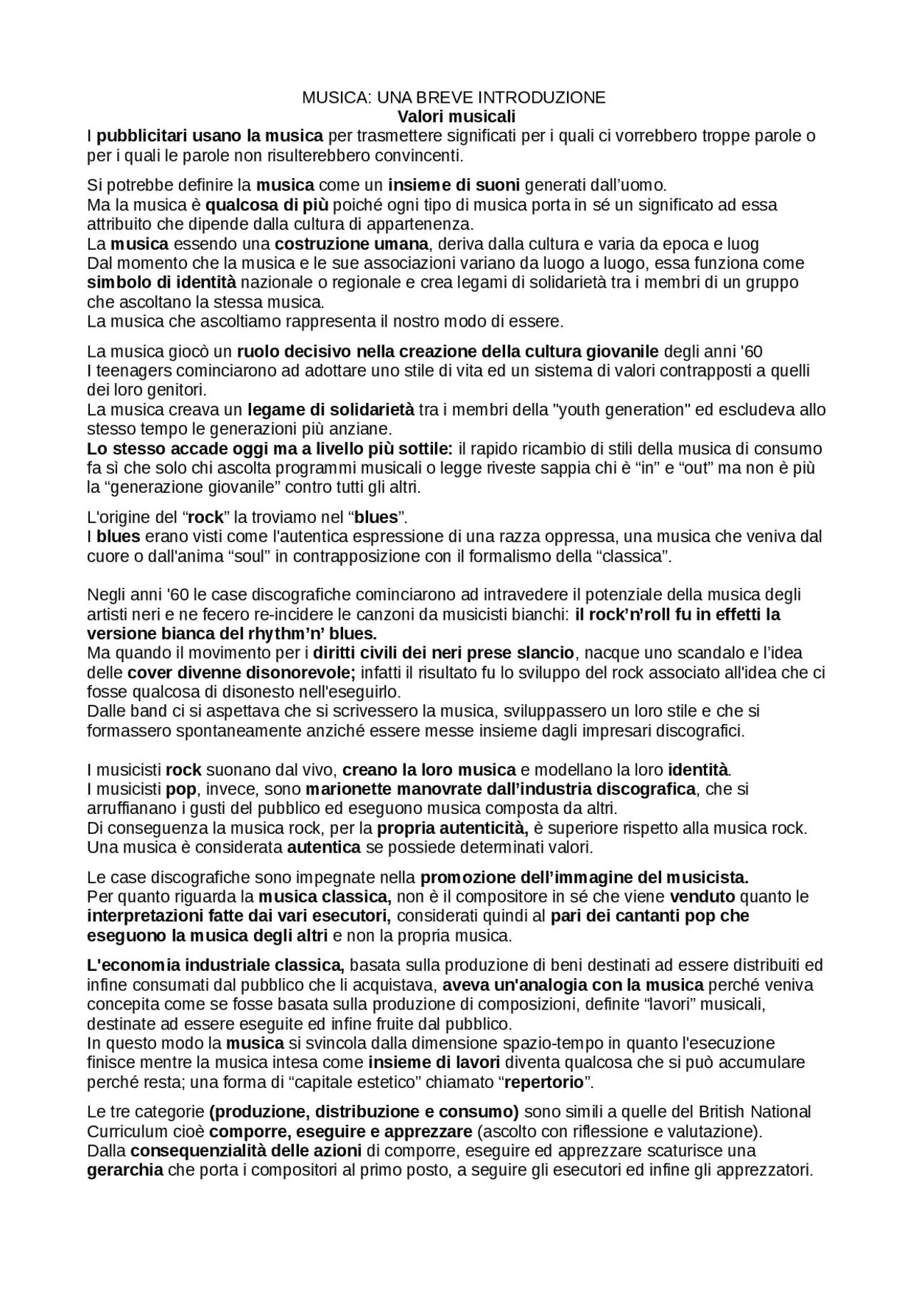 Riassunto Del Libro Docsity