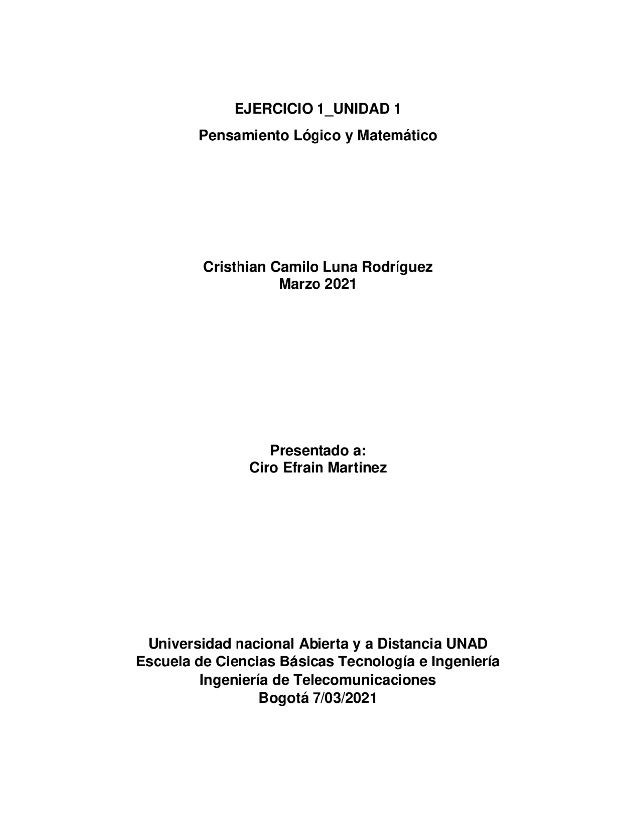 Ejercicios Pensamiento Logico Docsity