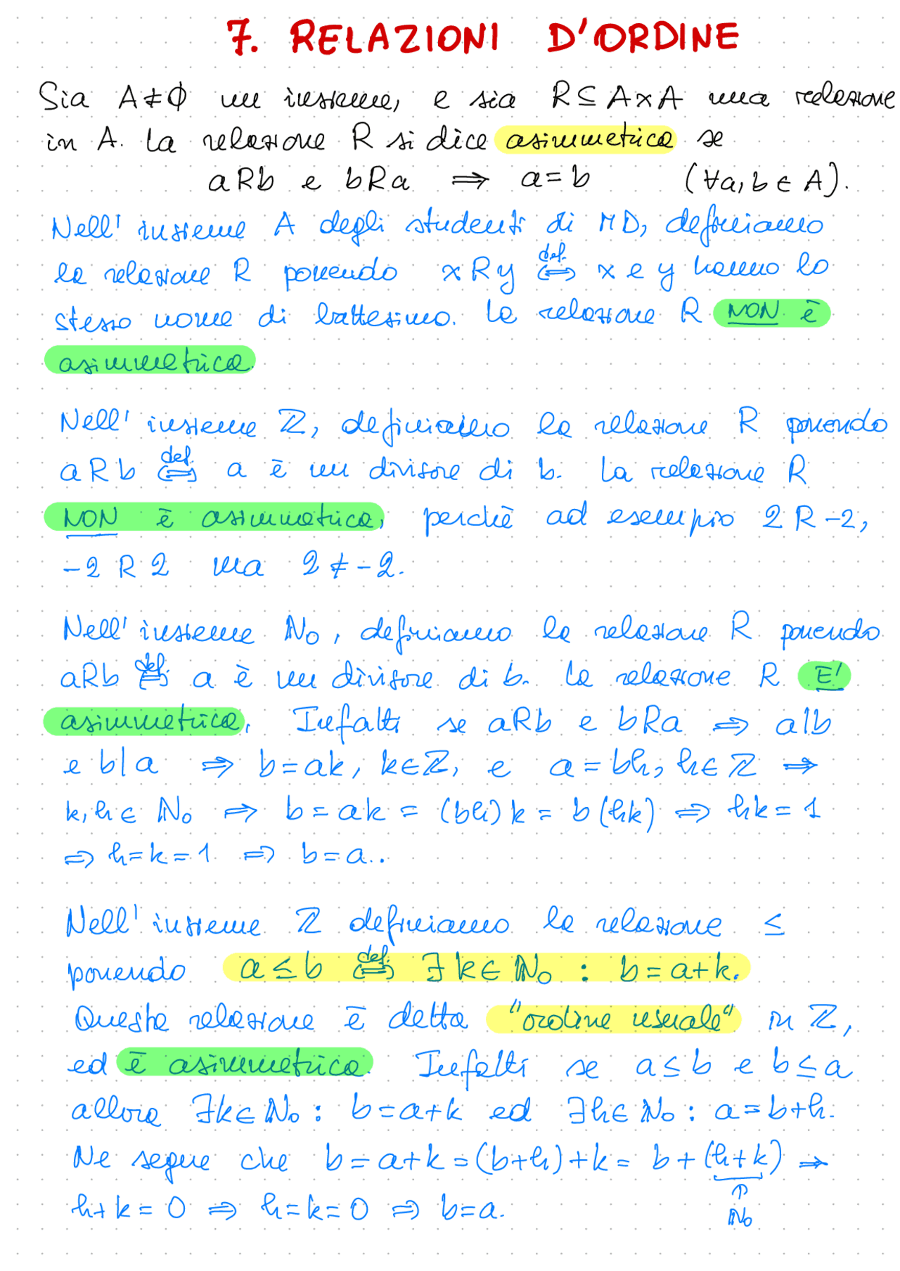 Matematica Discreta Pt2 Appunti Di Matematica Discreta Docsity