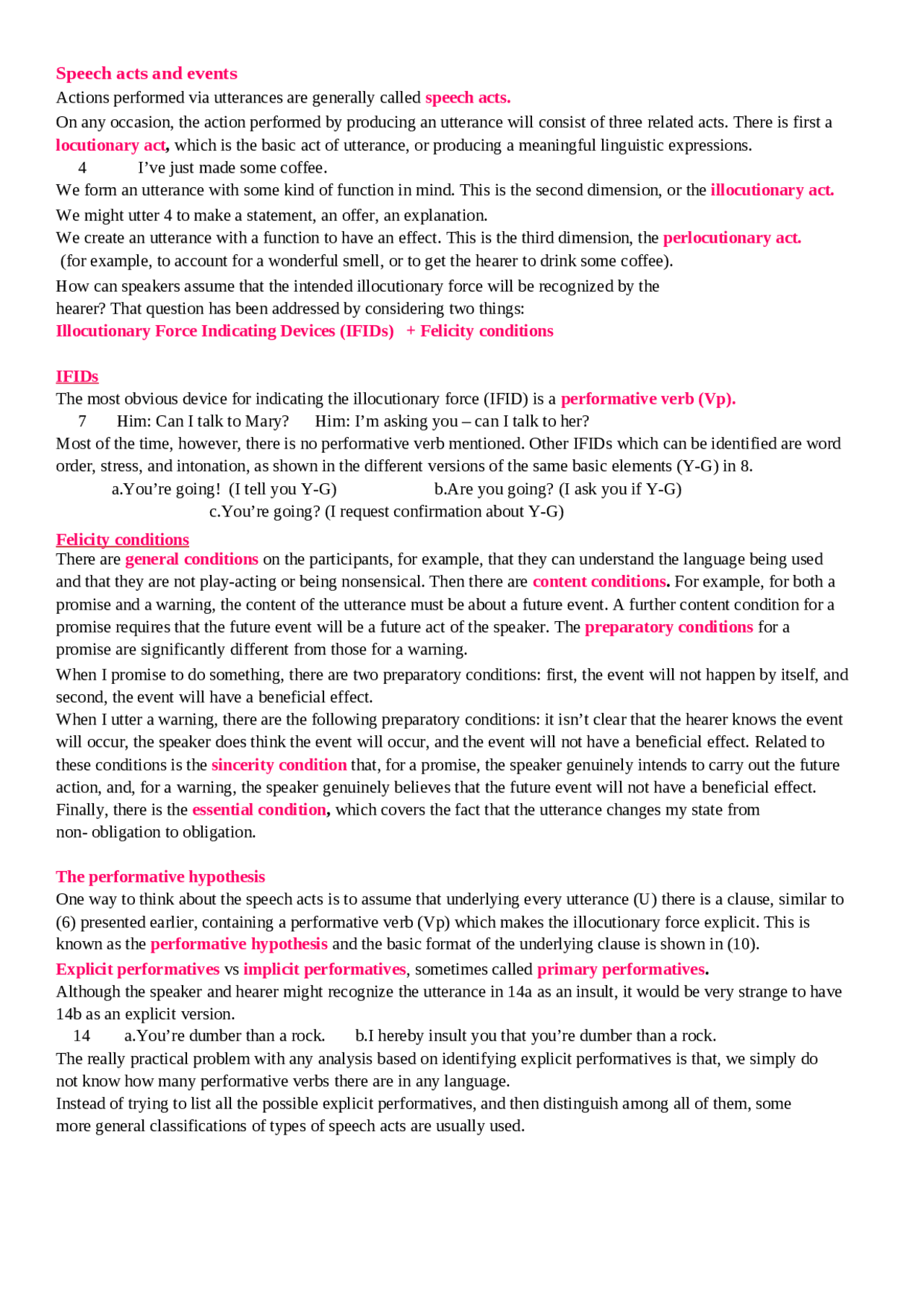 Riassunto English Linguistics Gyule Seconda Parte Docsity