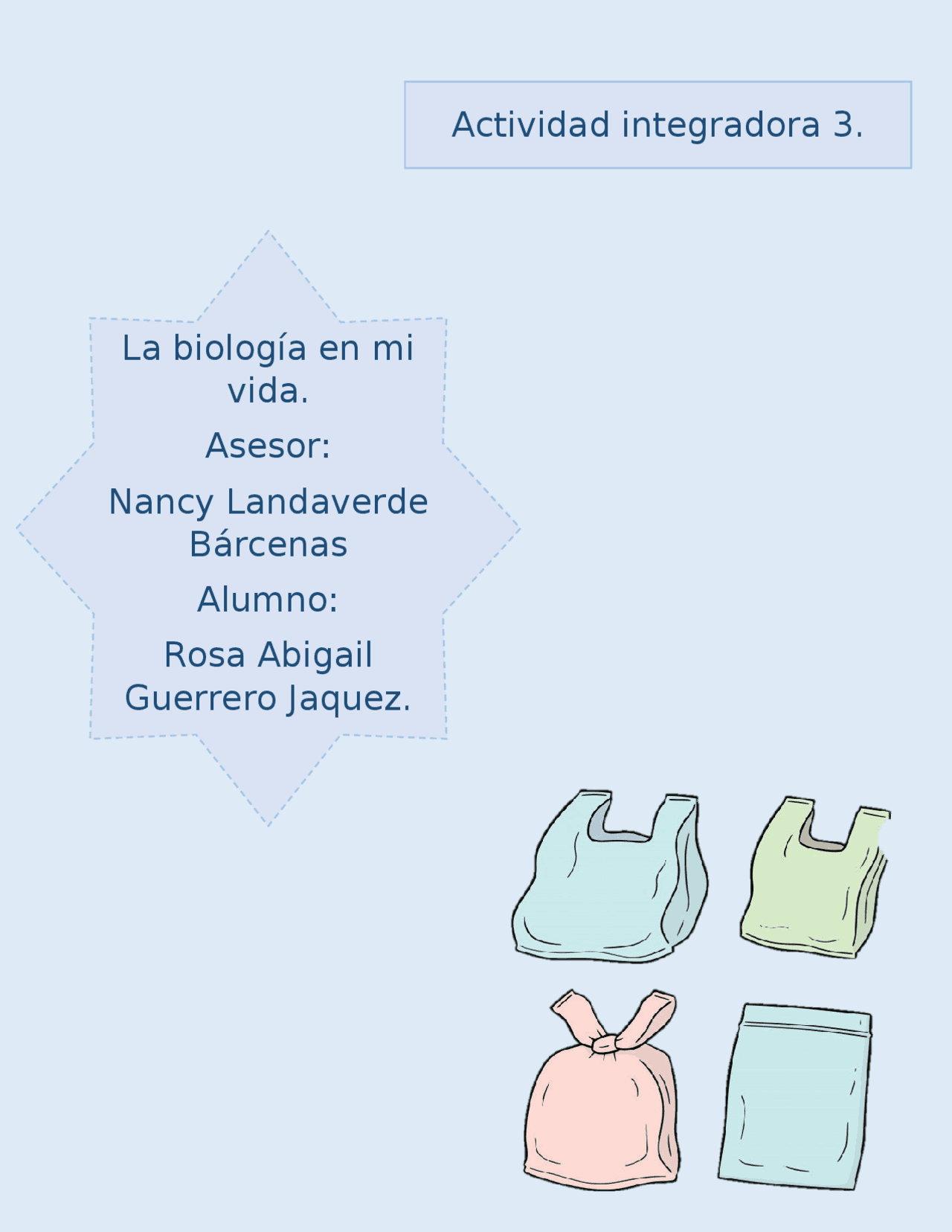 Actividad Integradora 6 Modulo 3 Apuntes De Biología Docsity