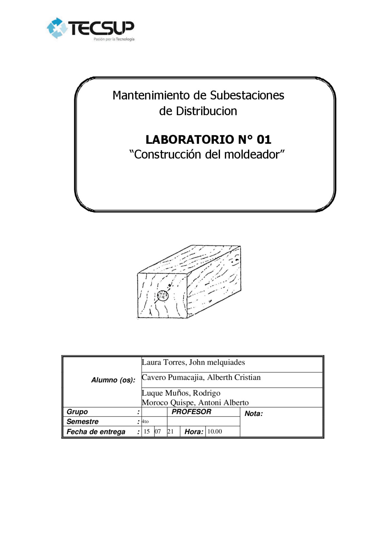 Construccion de moldeador | Guías, Proyectos, Investigaciones de Electromagnetismo | Docsity