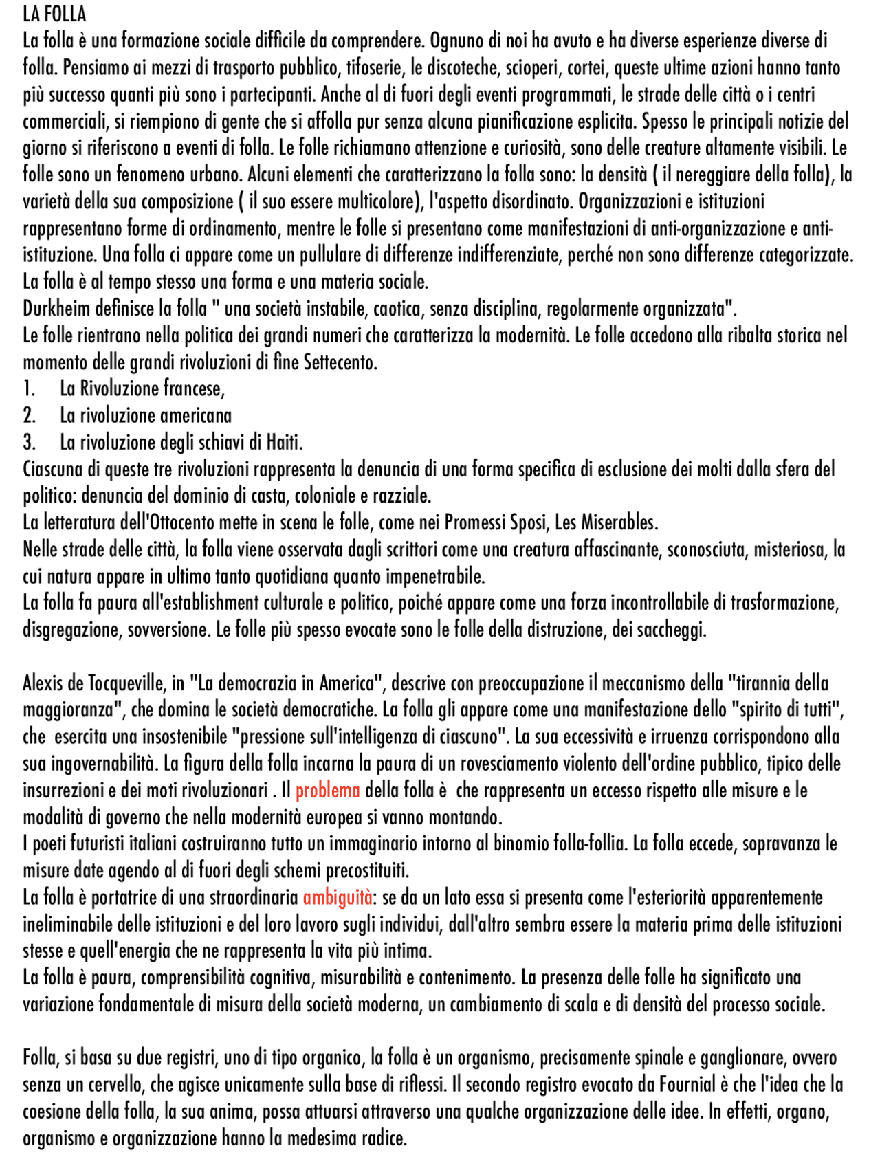 Paragrafi 1.1 e 1.2 Teoria Sociale - Docsity