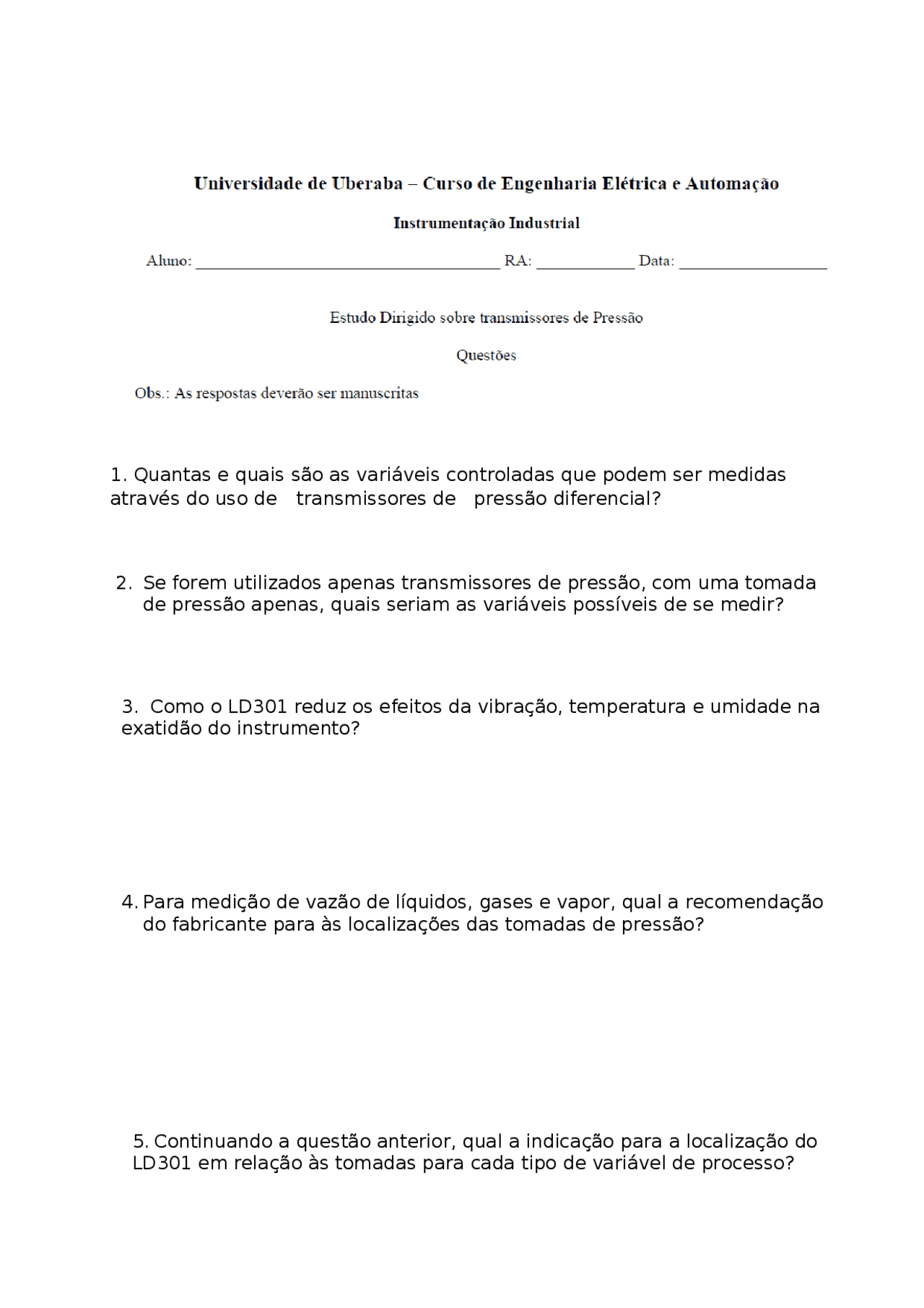Exercicios Resolvidos Docsity