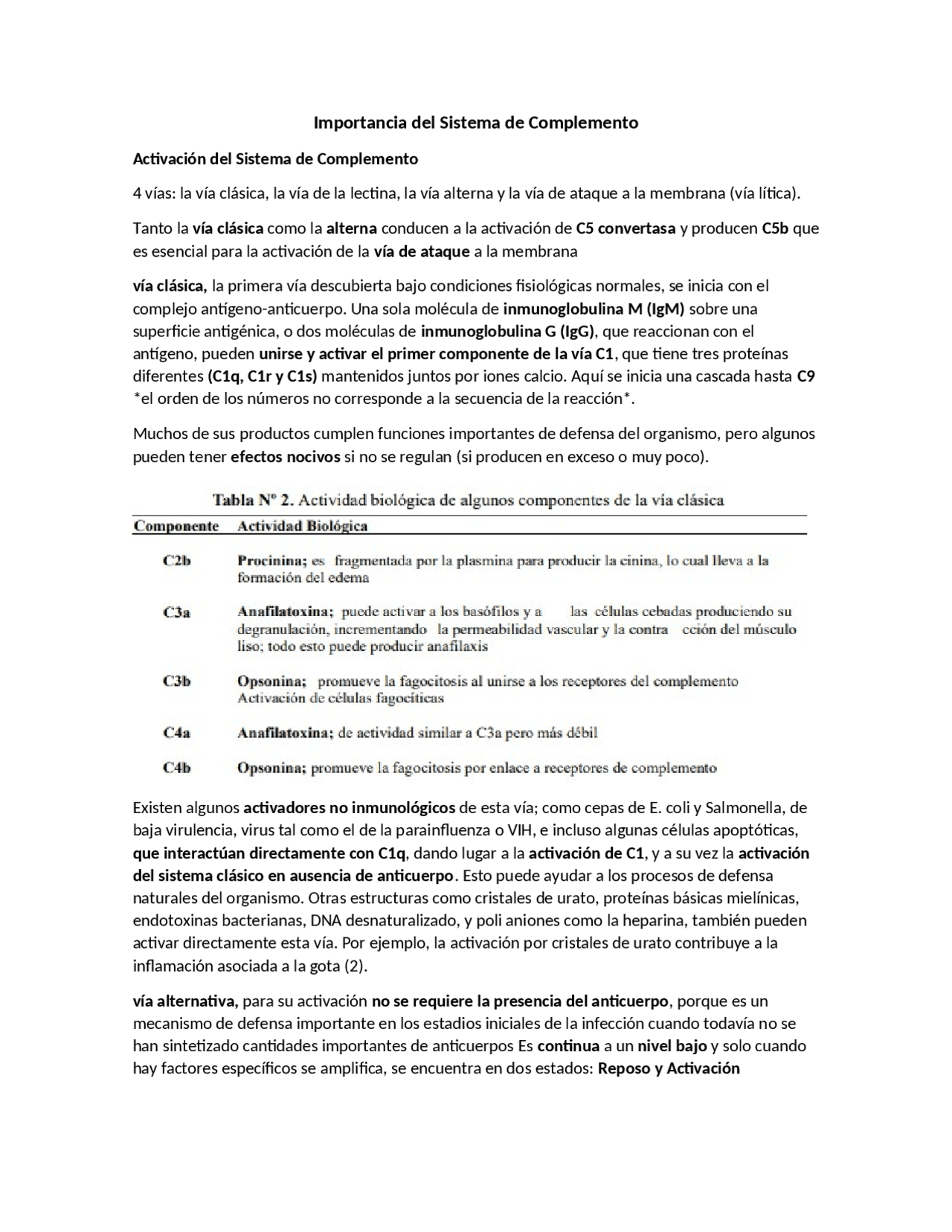 Sistema De Complemento Docsity