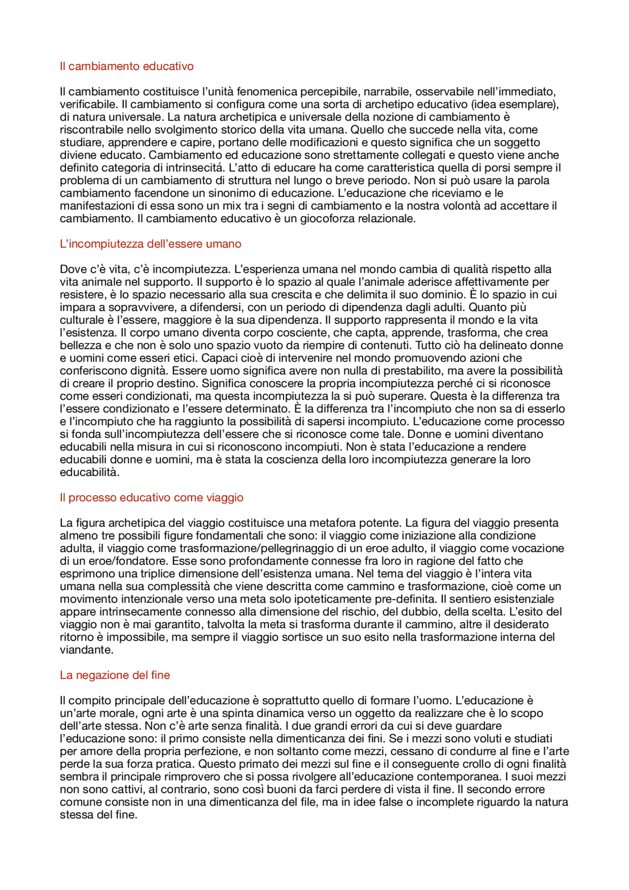 Nosari Capire Leducazione Docsity
