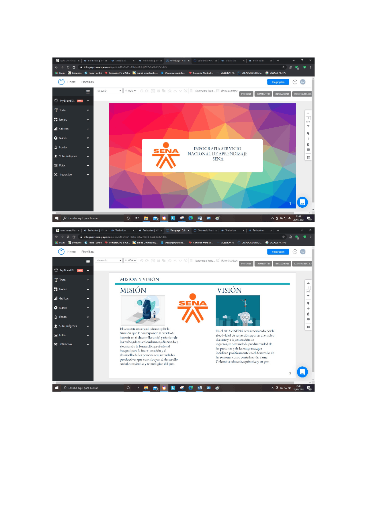 Infografia de como manejar la plataforma - Docsity