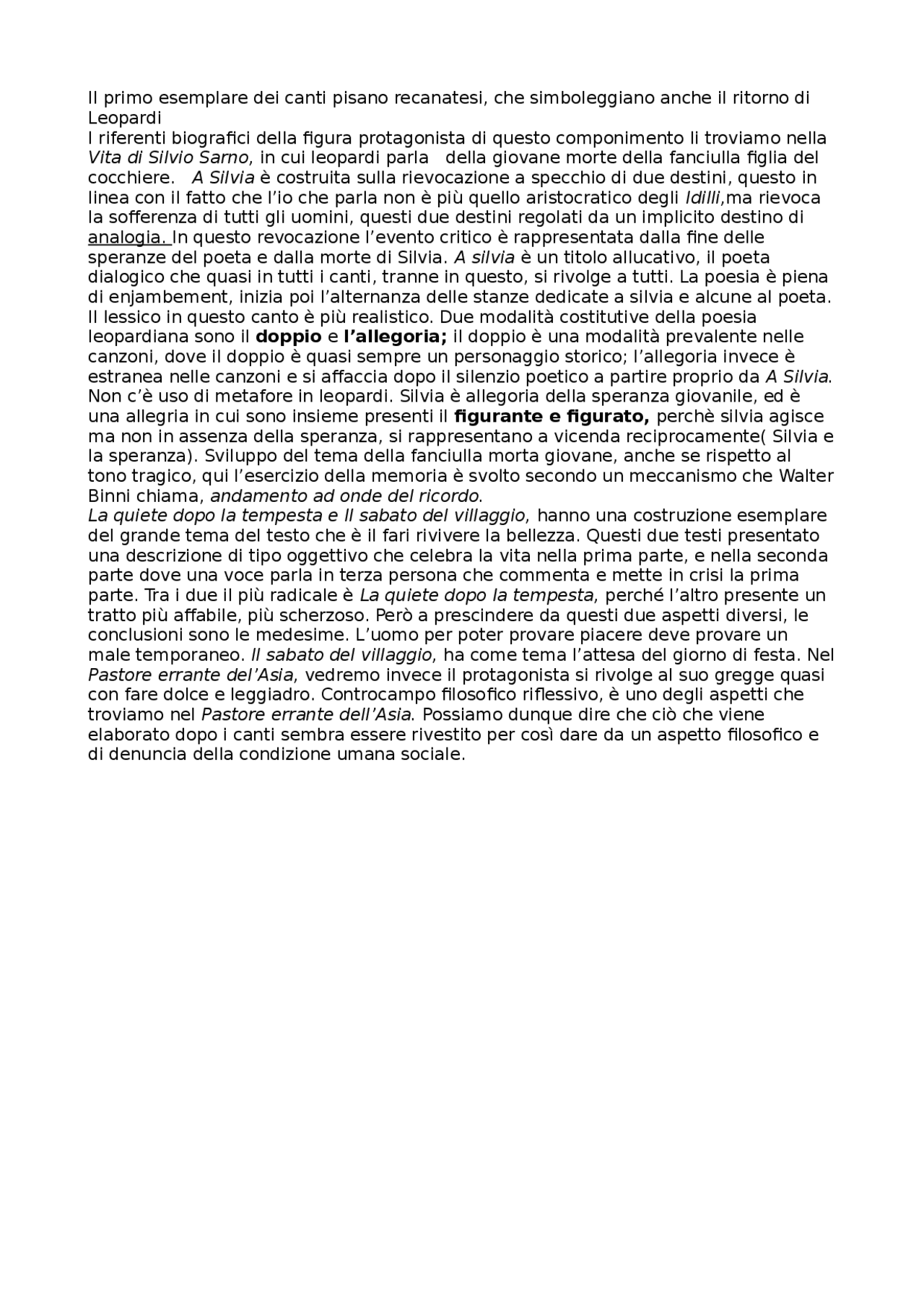 Giacomo Leopardi Introduzione Allautore Con Analisi Rivolta Ai Canti