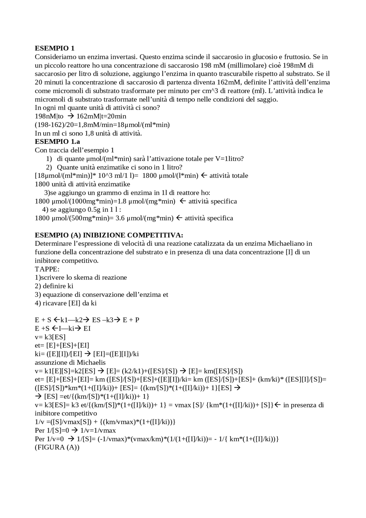Esercizi Microbiologia Esercizi Di Microbiologia Docsity