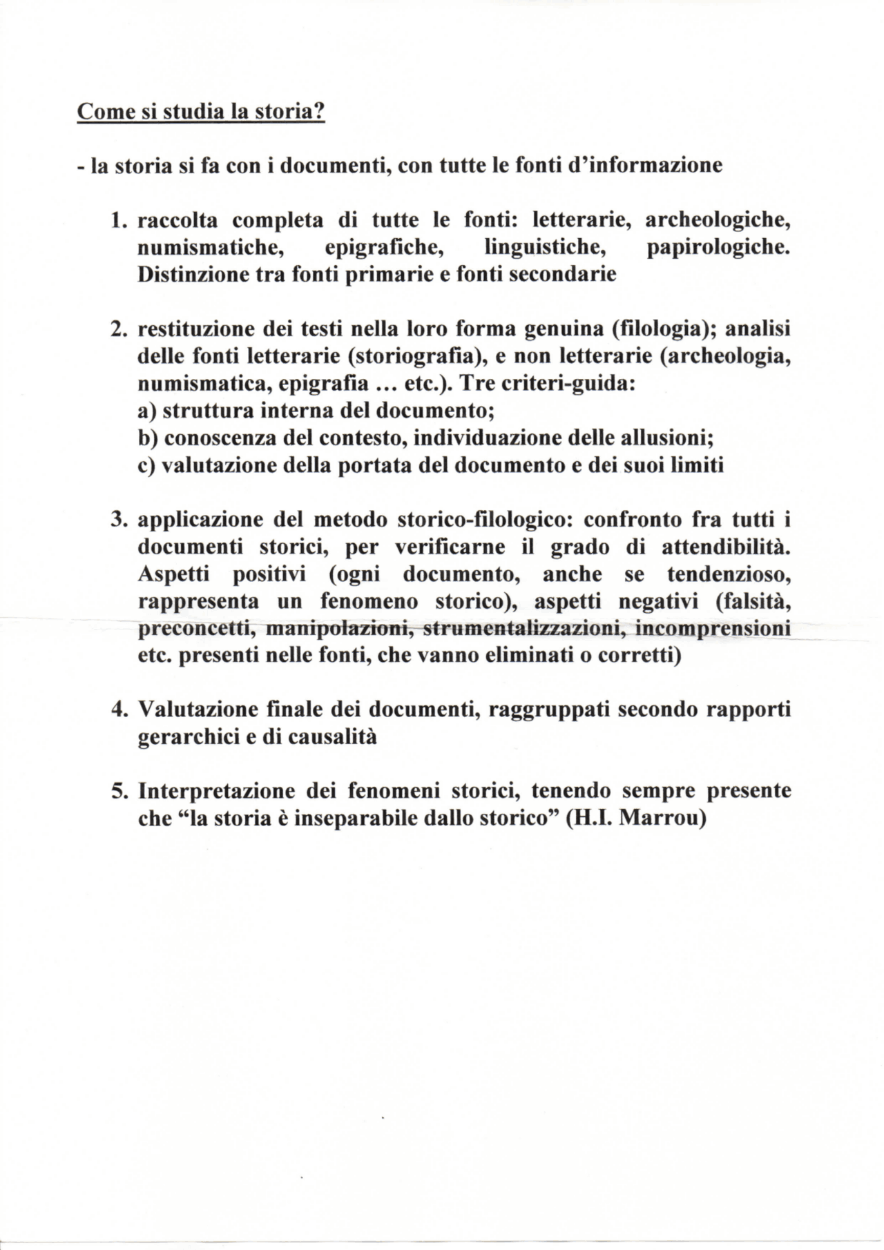 Introduzione Alla Storia Parte 3 Docsity