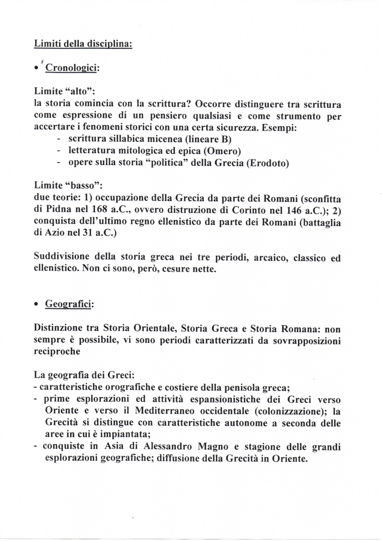 Introduzione Alla Storia Parte 4 Docsity