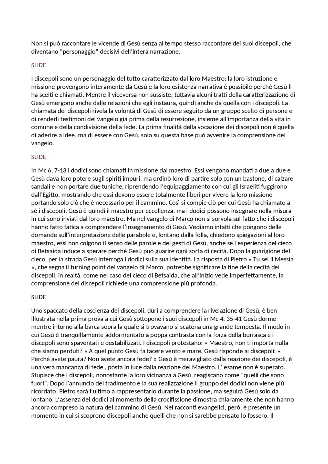 Teologia 1, INVERNIZZI LAURA - Docsity