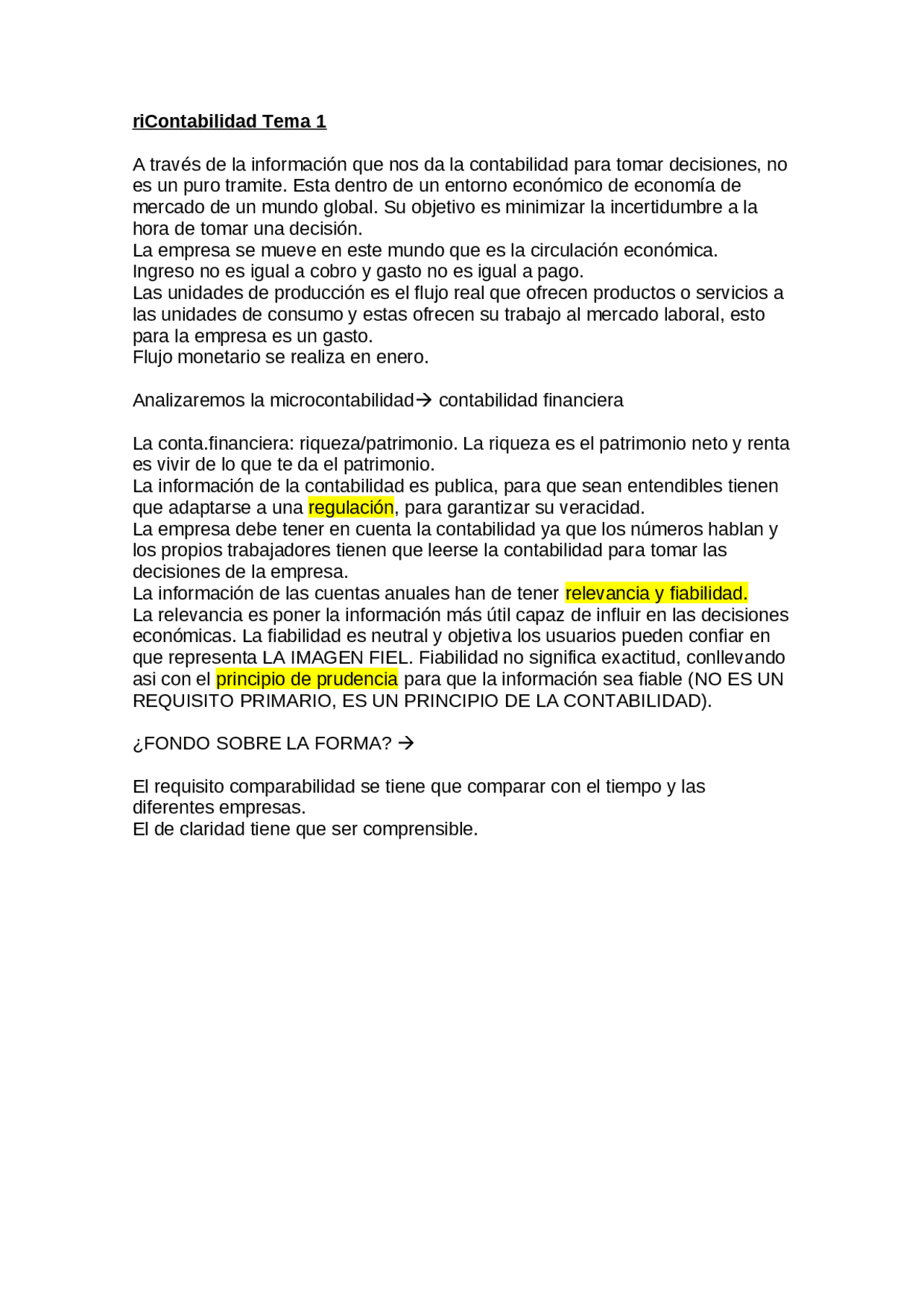 Contabilidad Apuntes Docsity