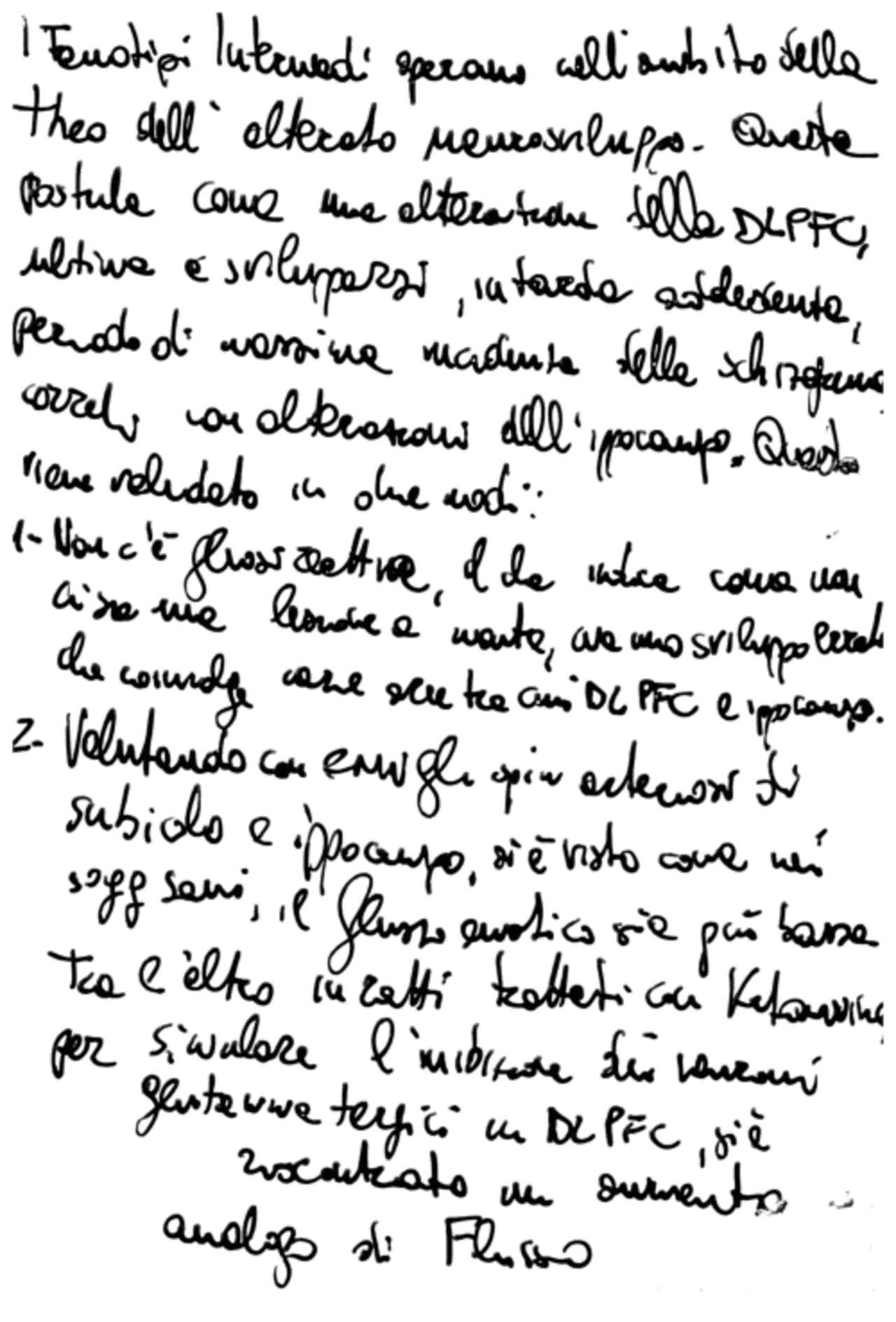 Schizofrenia Pt 2 Integrata Docsity