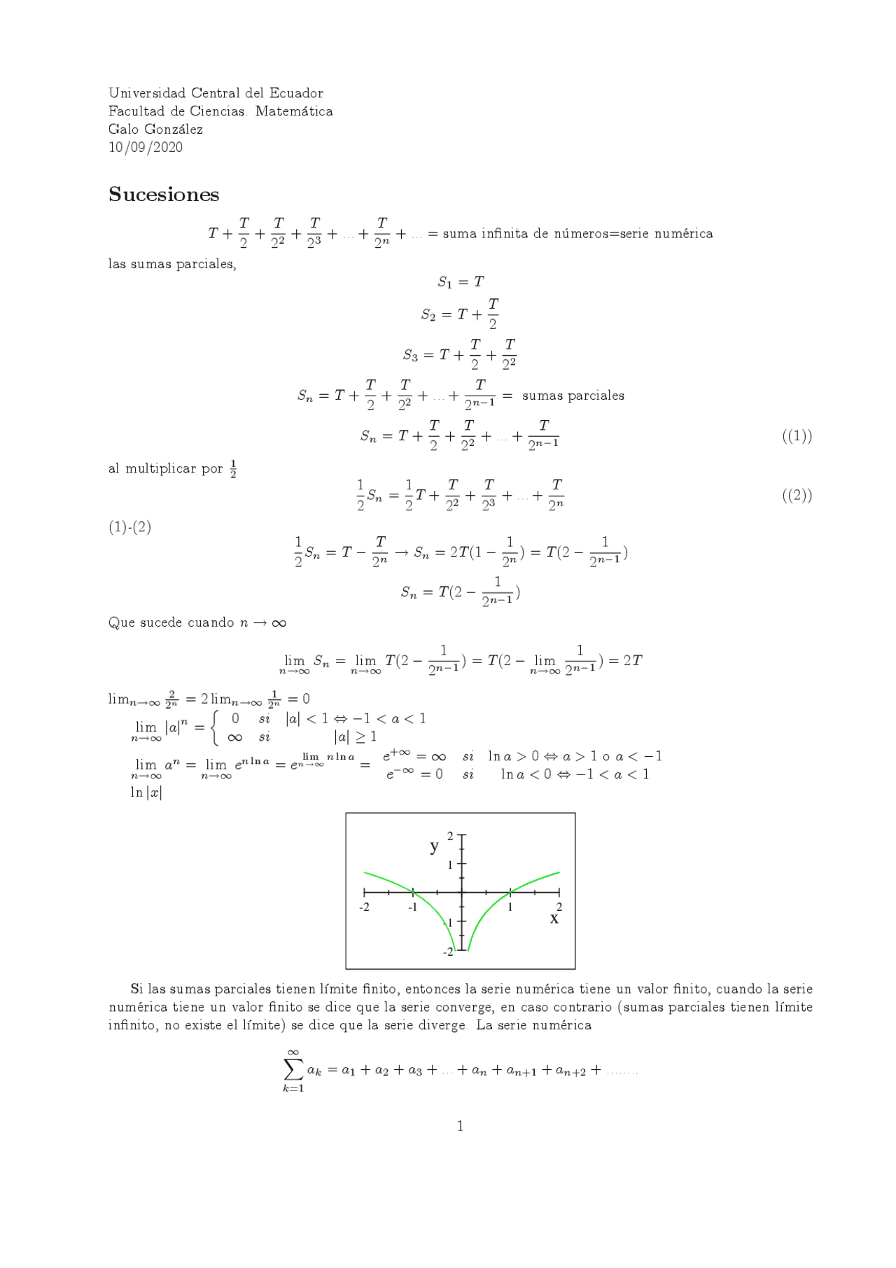 Ejerciciod De Analisi Matematico Docsity