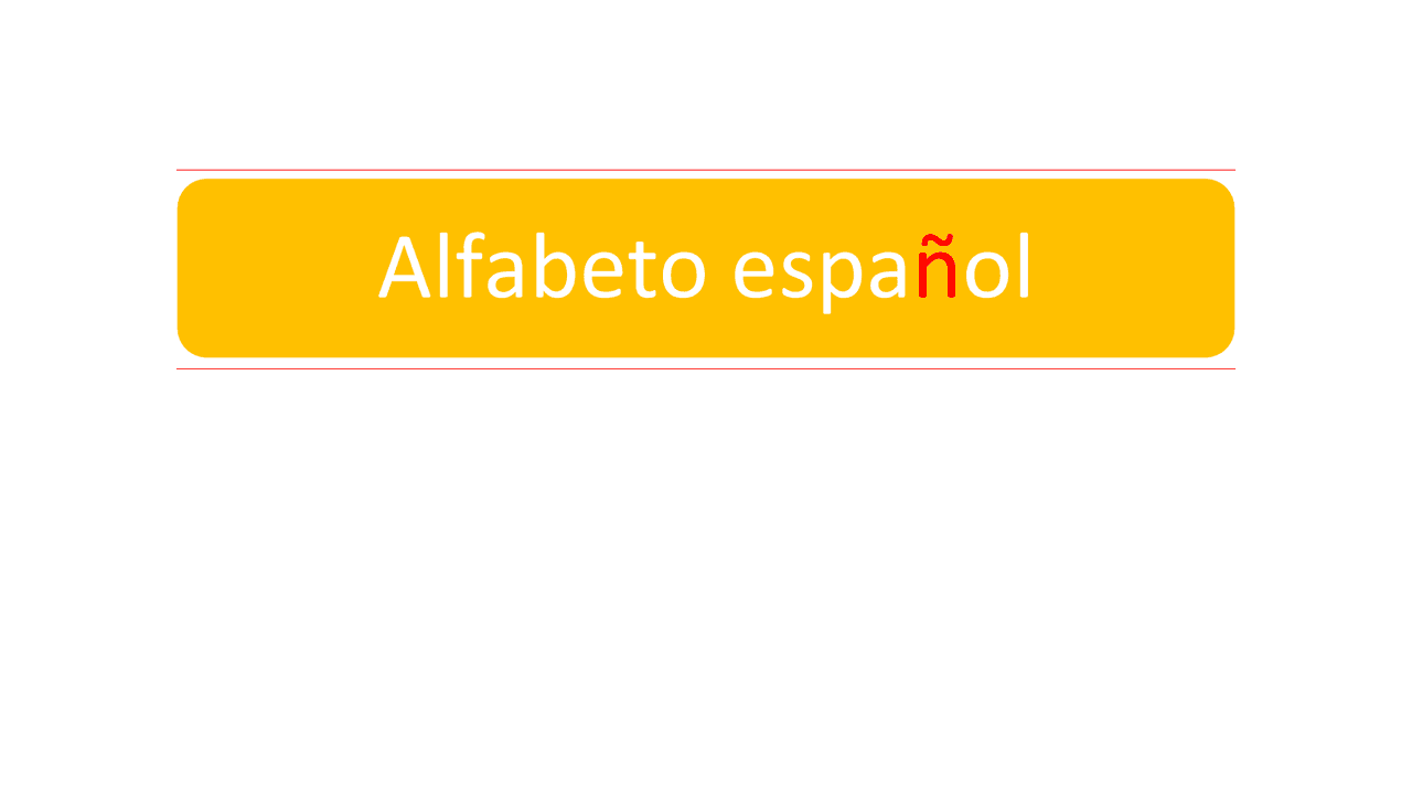 Alfabeto Spagnolo Con Pronuncia Slide Di Letteratura Spagnola Docsity