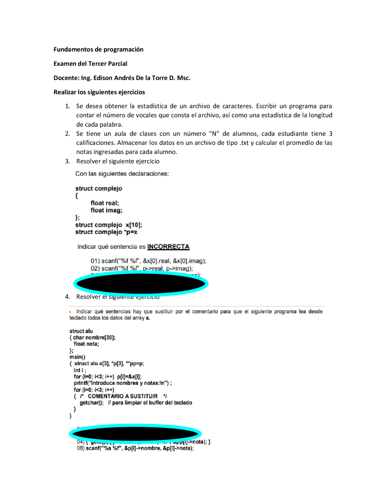 Prueba De Programas Docsity