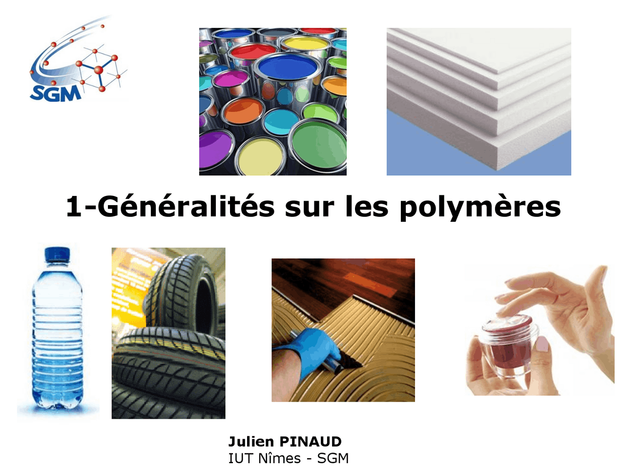 Polymere generalités | Lectures Chimie | Docsity