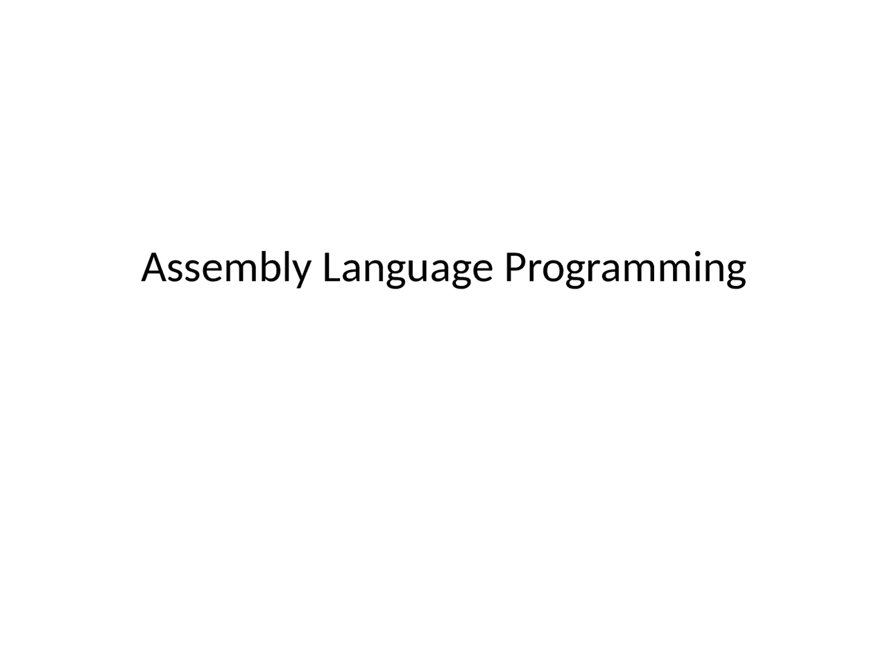 Computer Architecture And Organisation Lecture Notes Computer Architecture And Organization