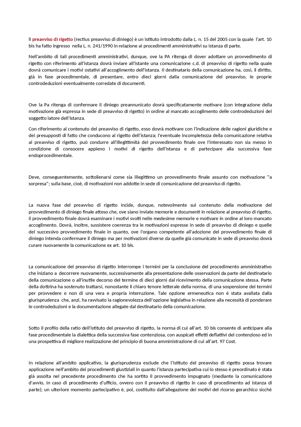 Appunti Diritto Amministrativo Docsity