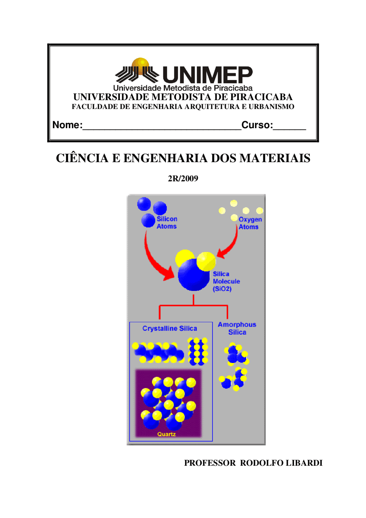 Ciências Dos Materiais Docsity