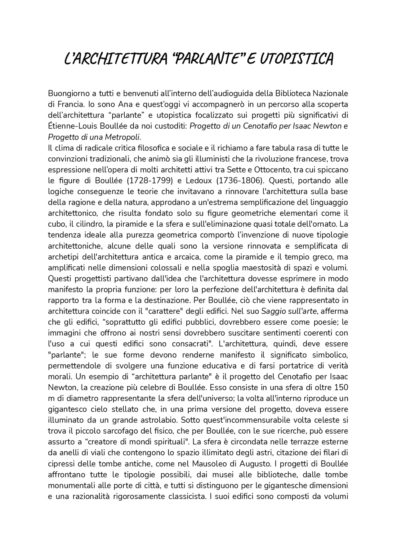 L architettura parlante E Utopistica Guide Progetti E Ricerche Di l-architettura-parlante-e-utopistica-guide-progetti-e-ricerche-di