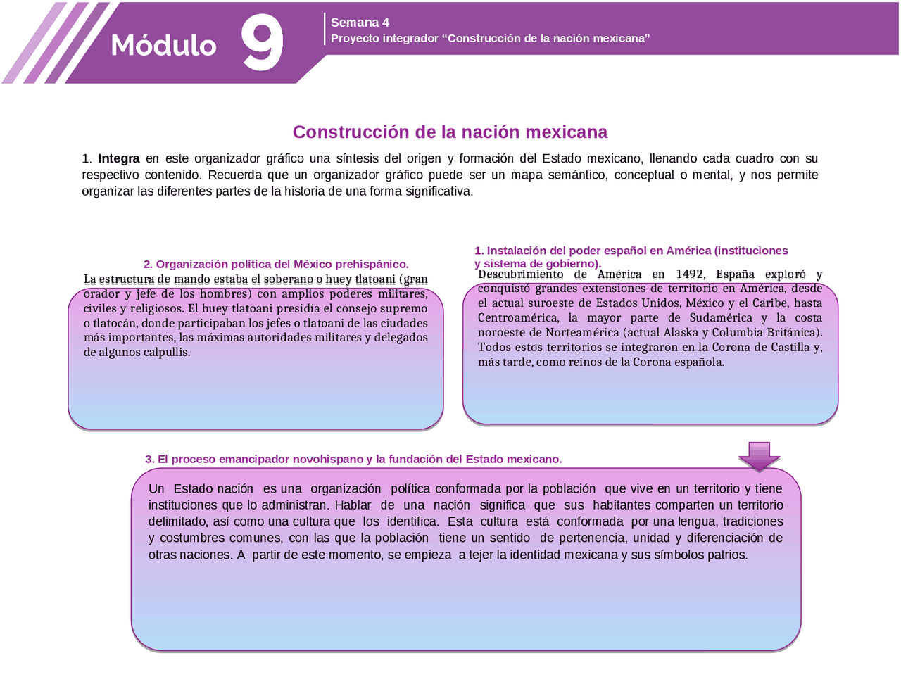 Proyecto Integrador Módulo 9 Ejercicios De Historia Docsity